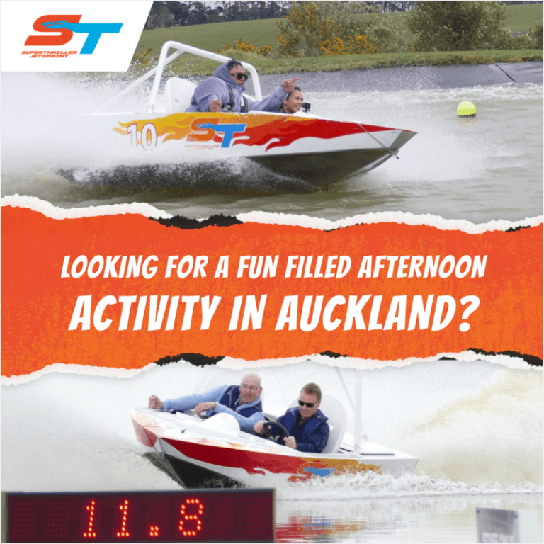 Jet Boating in Auckland: You Drive The Boat! | SuperThriller Jetsprint